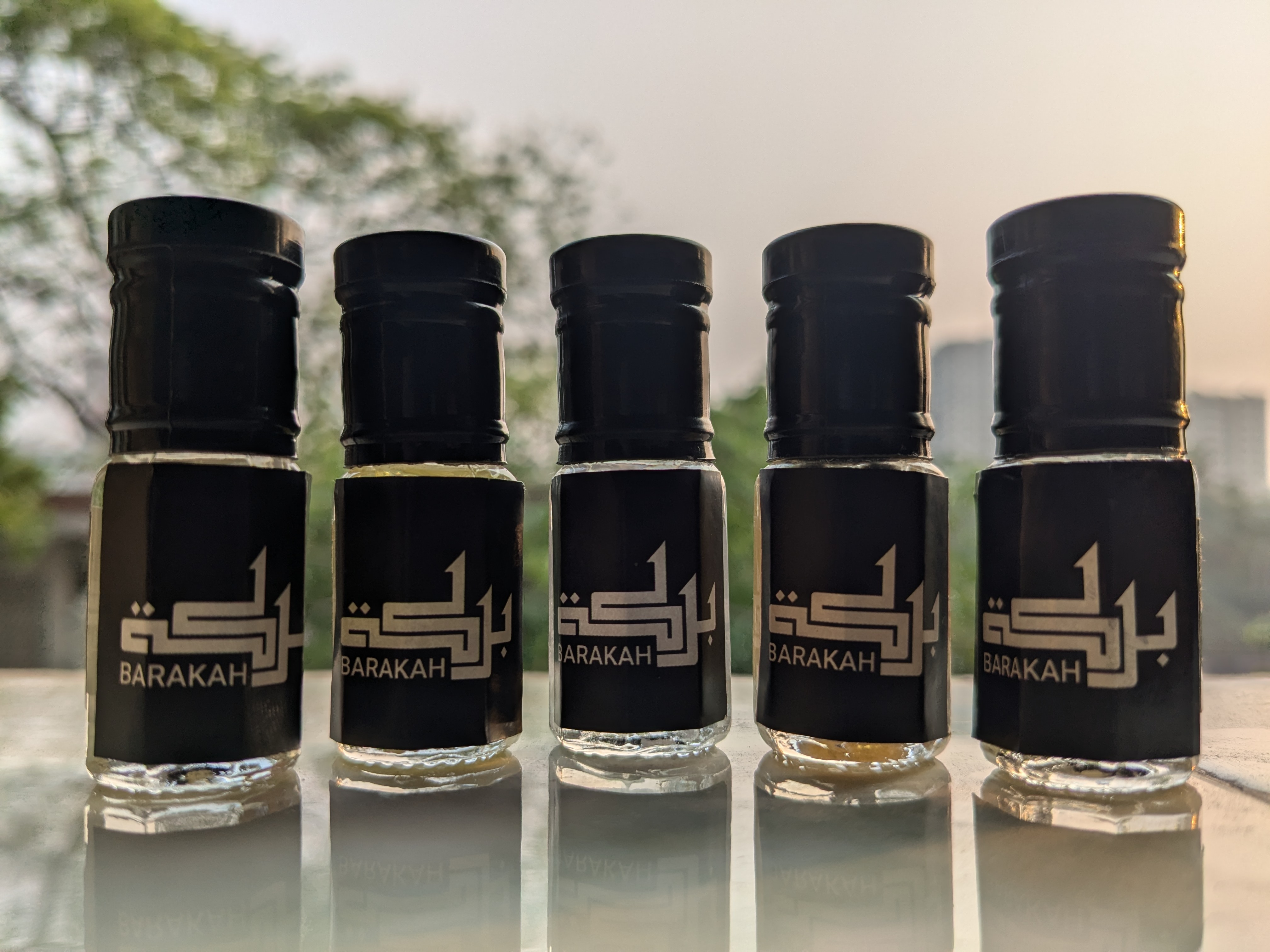 The Oud Lover's Set(3 mL): Ehsas Al Arabia, Rasasi Hawas, Sultan, Bakhoor, Amir Al Oud | Barakah
