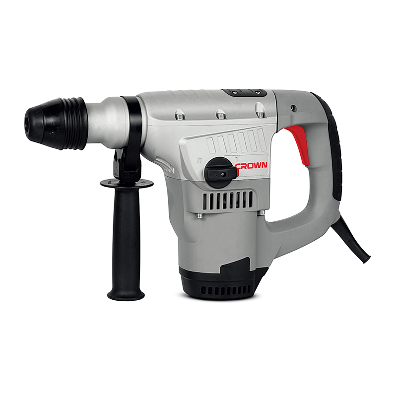 CROWN Professional Rotary hammer, 38mm, 1050W, 8J; CT18055 | Tolsen ...