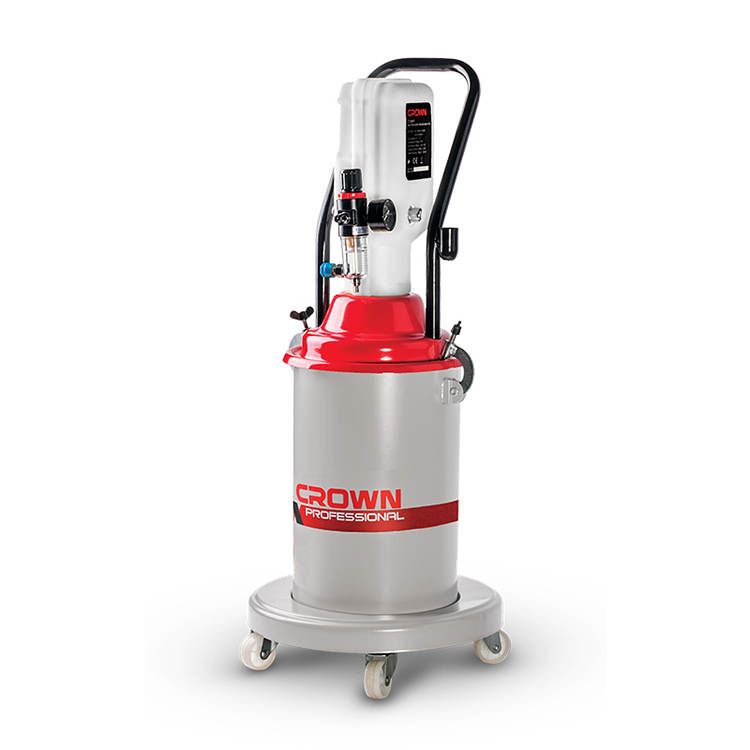 CROWN Professional Grease Injector, 12L, 0.6-0.8MPa, 0.85L/min, 50:1 ...