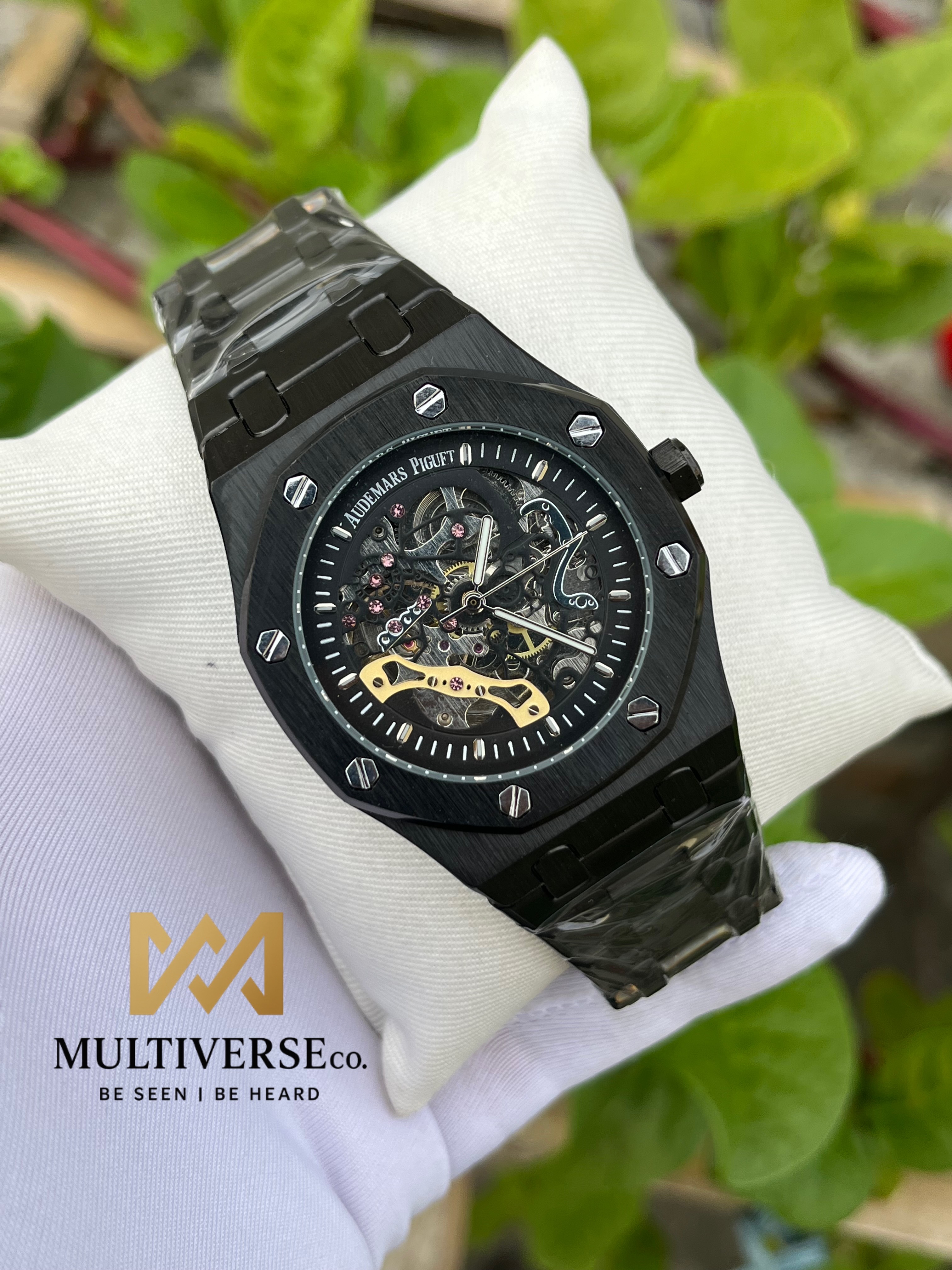 AP AUTO SKELETON FULL BLACK (SEMI AAA) | WATCH MULTIVERSE