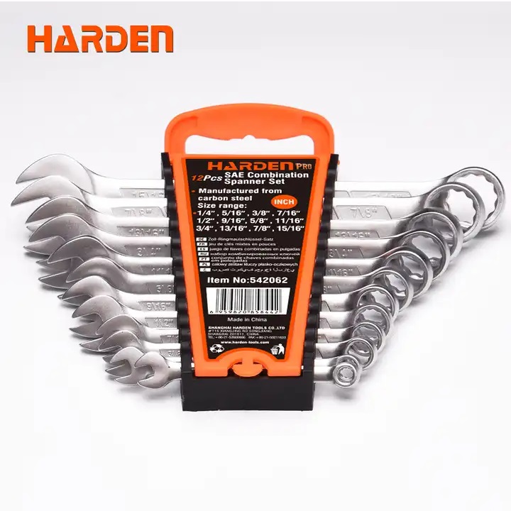 Harden 12pcs Inch system Combination Spanner Set Hand Tool Set For Car ...