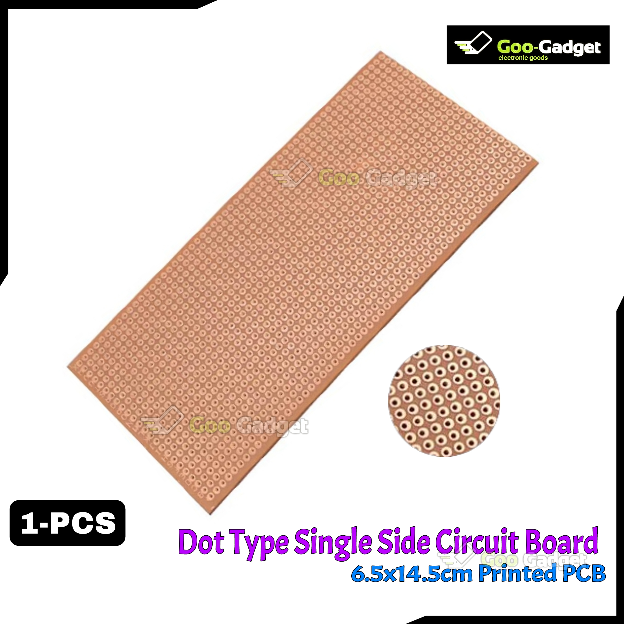 Dot Type 6.5x14.5cm Stripboard Veroboard Prototype Printed Circuit ...