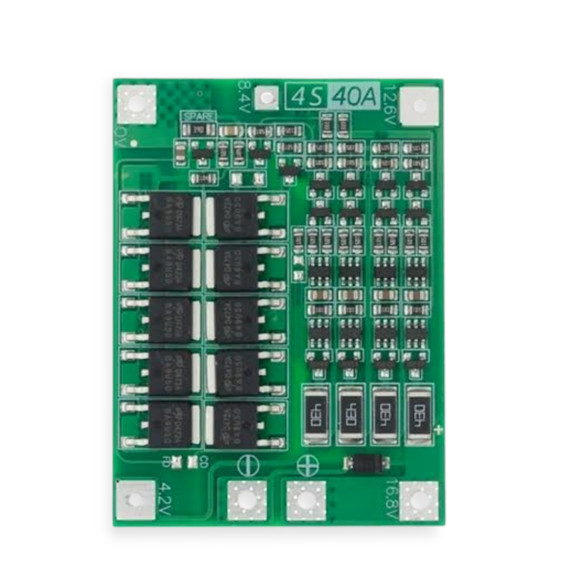 4S 40A 16.8V Lithium-ion Battery BMS Protection Board | 4 Cell 18650 Li ...