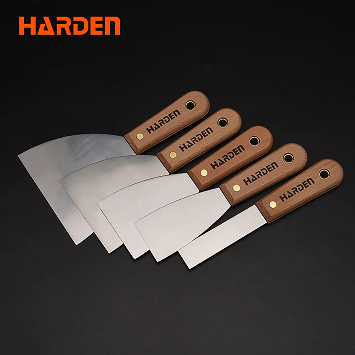 HARDEN Scraper Wood Handle (50mm | 75mm | 100mm) Stainless Steel ...