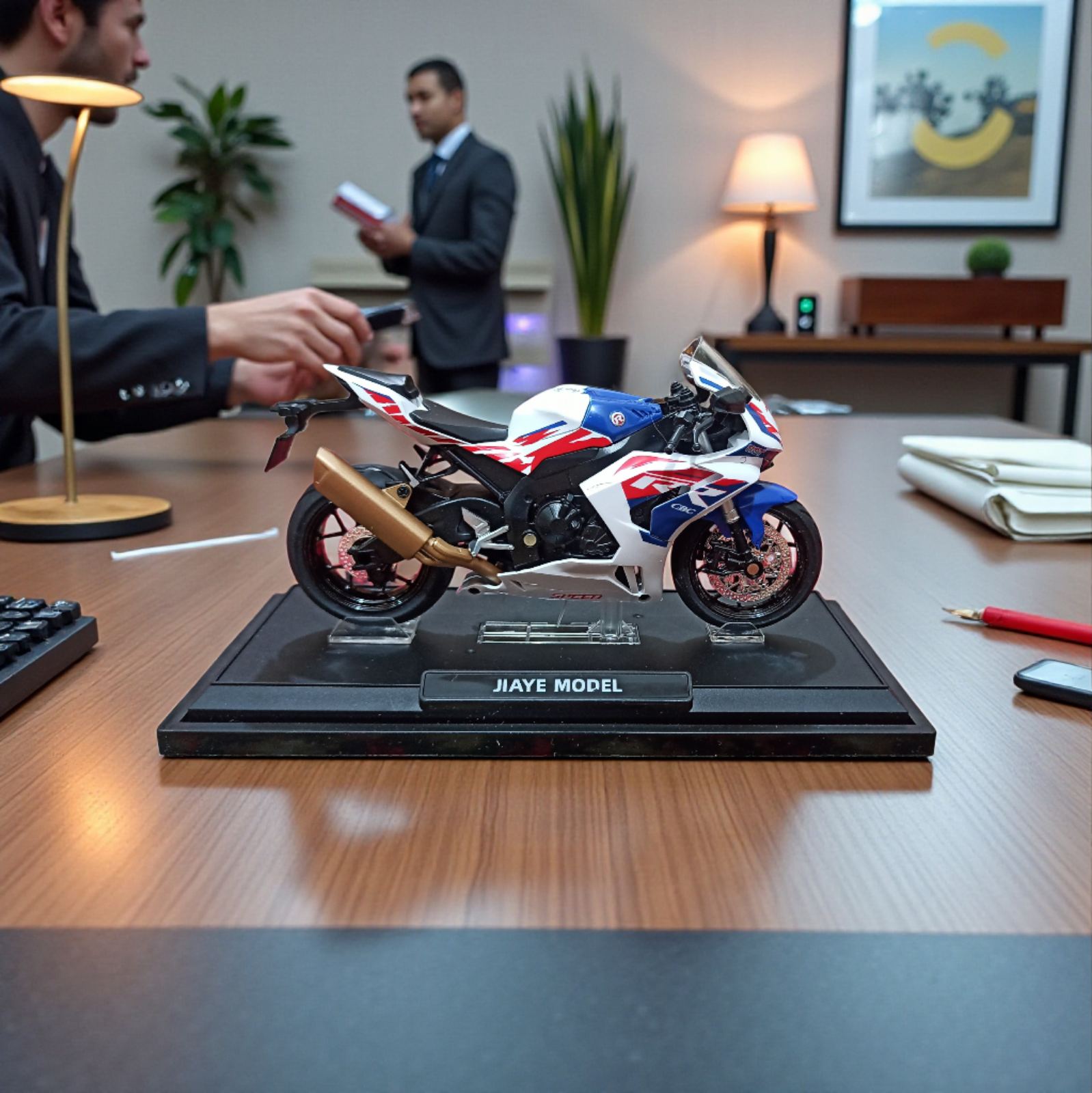 Jiaye Die-Cast Sport Bike Model – Premium CBR Style Racing Motorcycle ...