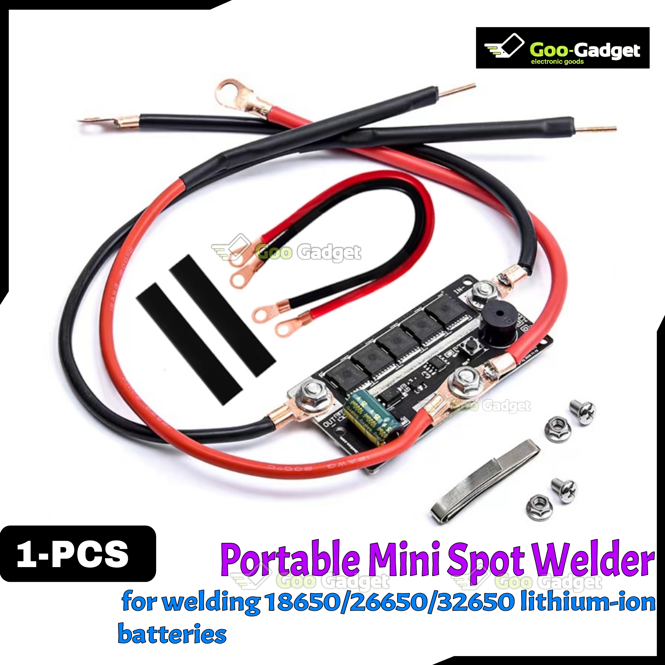 Portable Mini Spot Welder Set | Handheld Welding Machine for 18650 ...