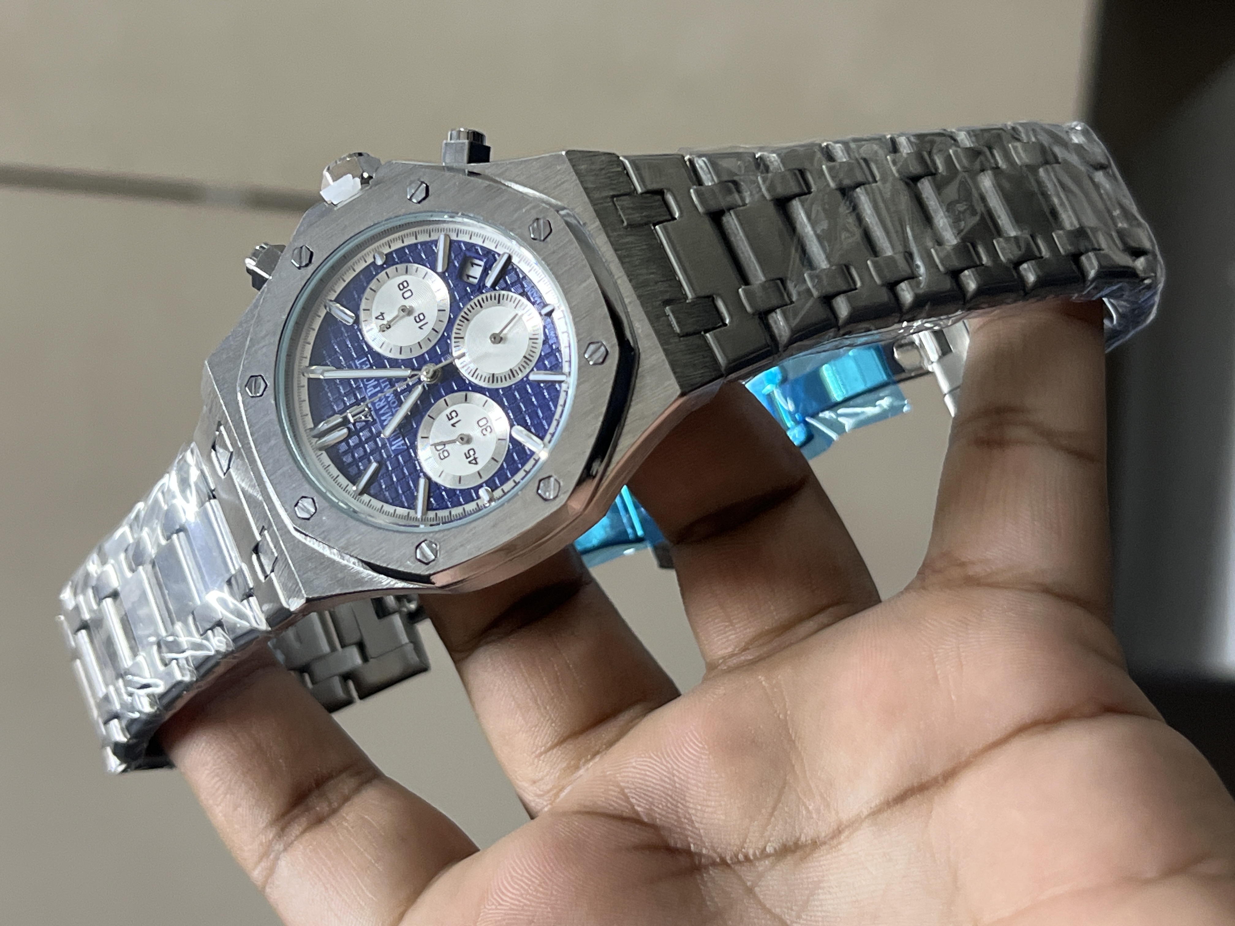 AP CHRONO CHAIN BLUE DIAL | Watch Legion BD