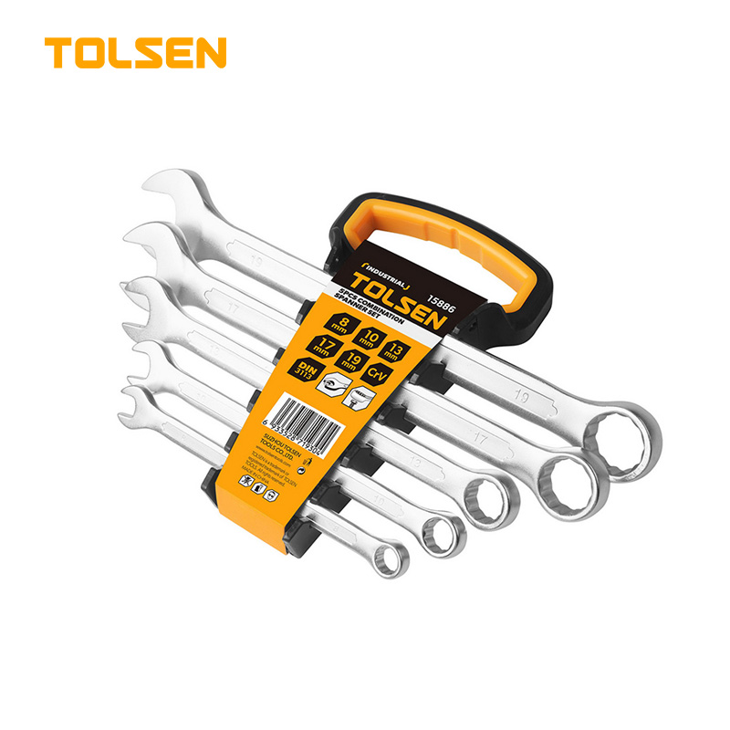 TOLSEN-5pcs-Combination Spanners Set-(8/10/12/14/17mm)Model 15155 ...