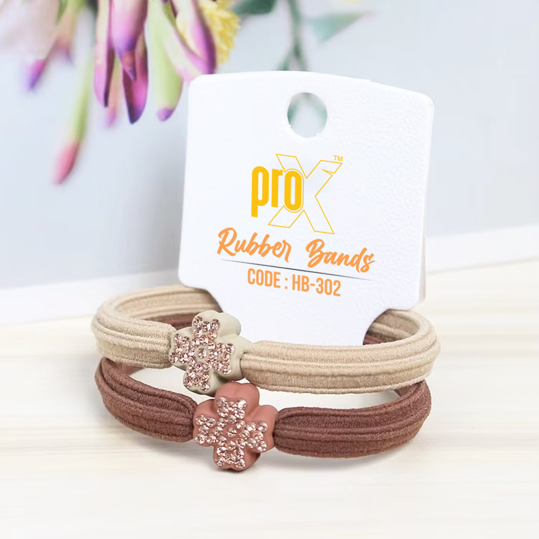 ProX Hair Haven Hair Band For Women HB-302-18 ( 2pcs ) Multi-Color | ProX