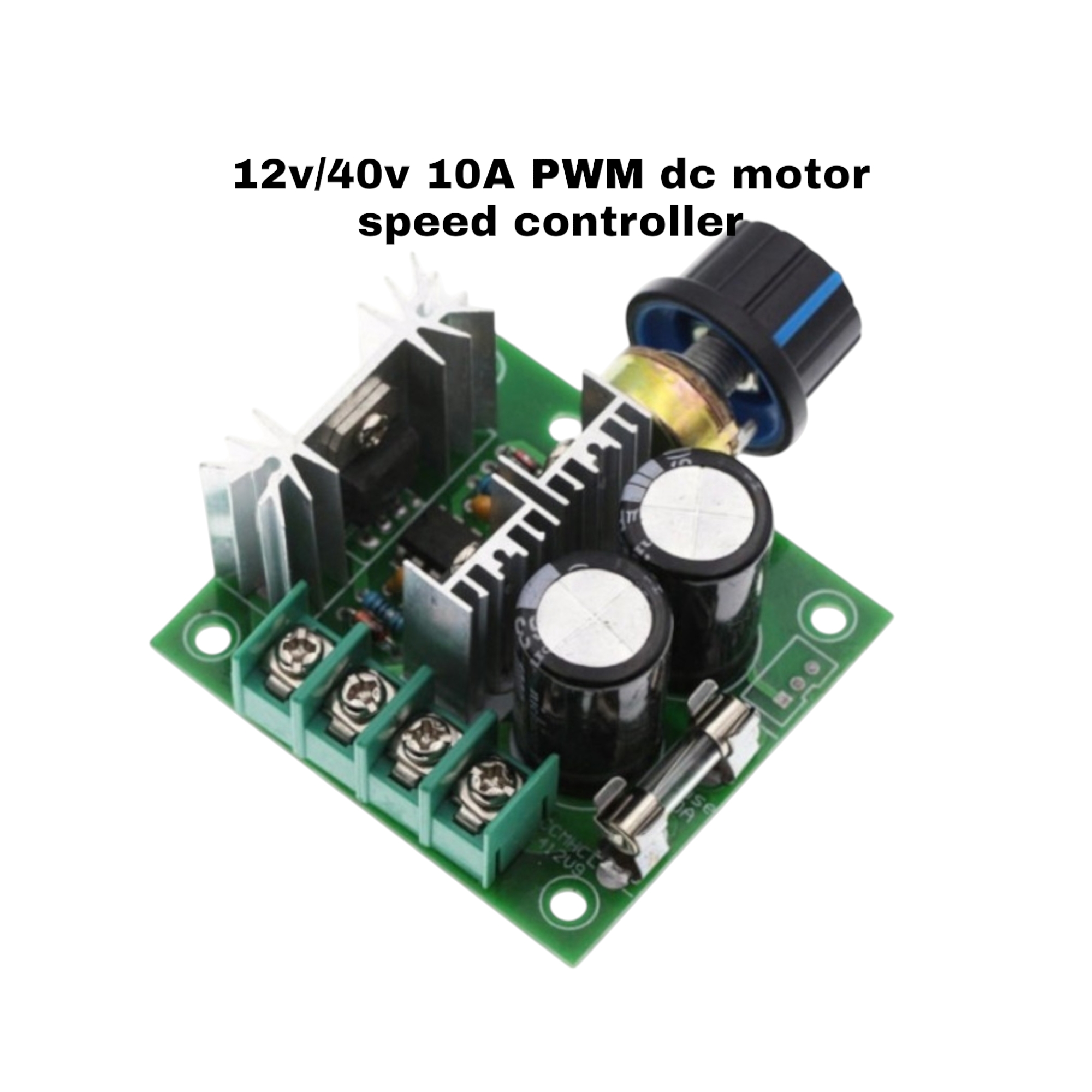 12V–40V 10A PWM DC Motor Speed Controller | CVT Speed Switch Module ...