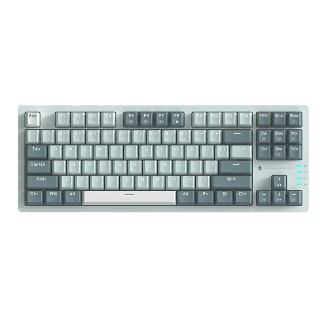 Thunderobot K87 Hot-Swappable Mechanical Keyboard Bright Cream/Mint ...