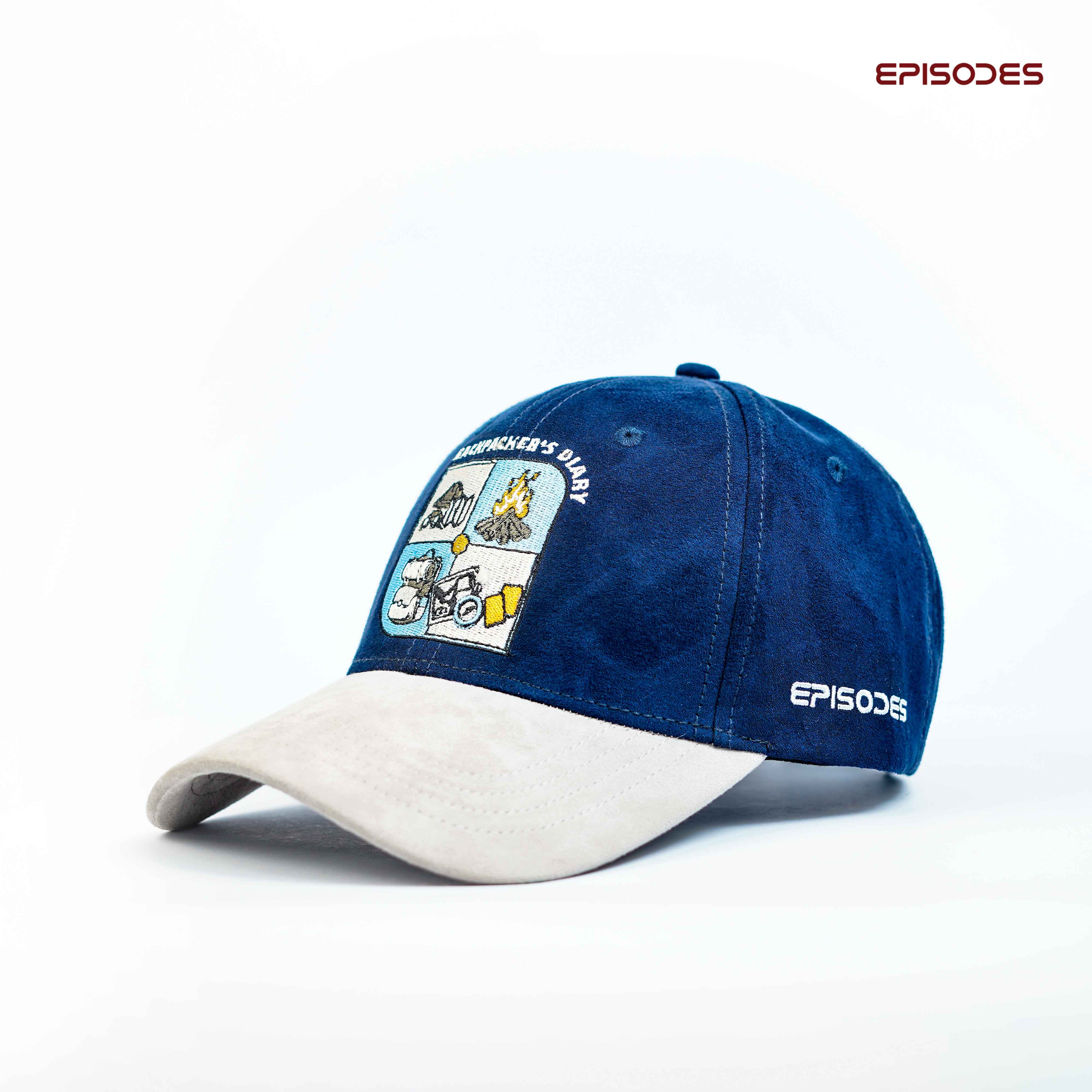 Backpacker’s Diary Adventure Suede Cap | Episodes World