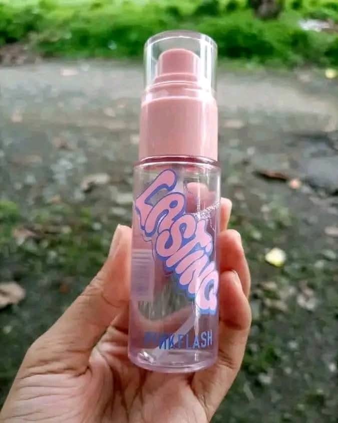 pink flash mackup setting spray | rimu's shop