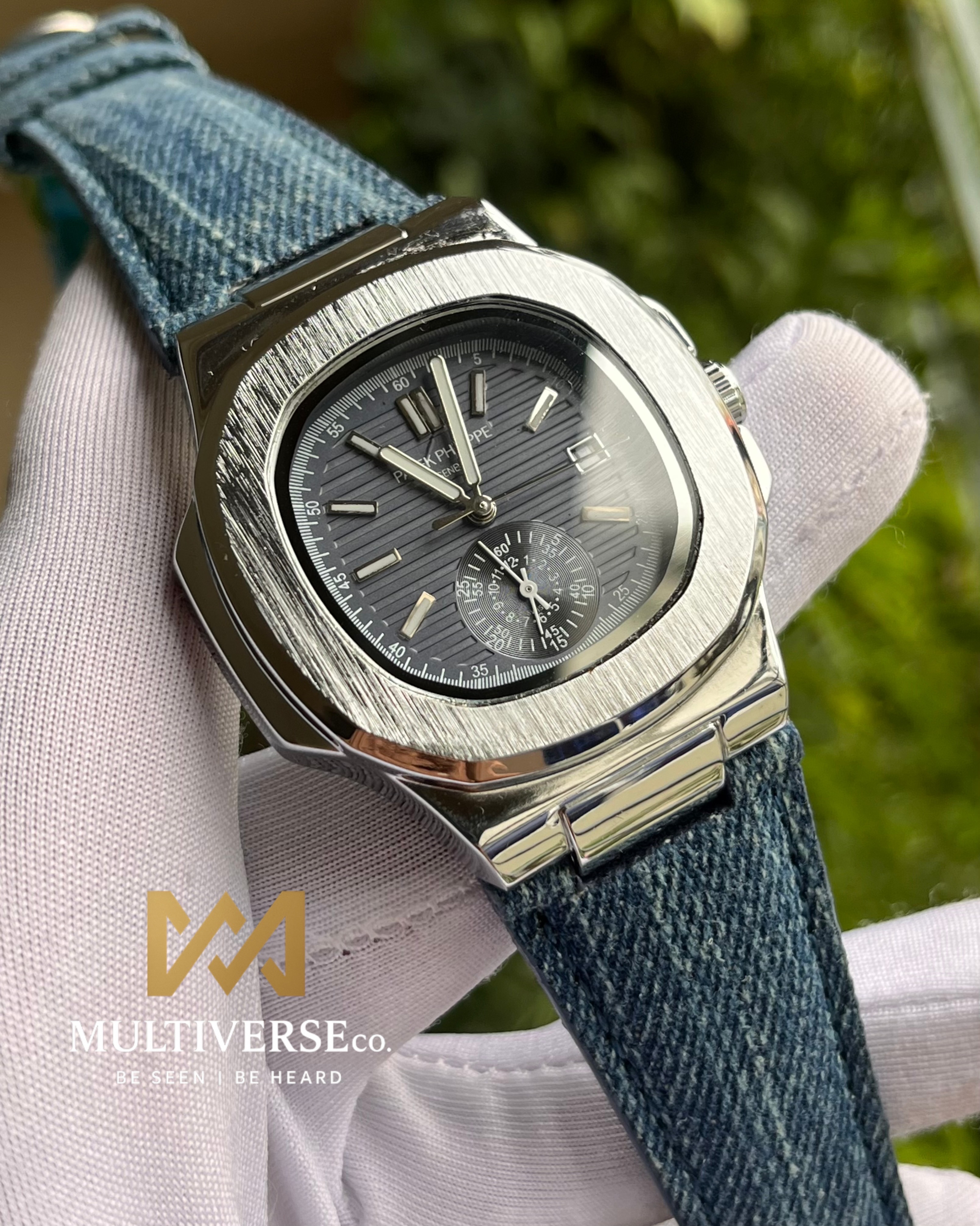 Patek Denim Edition Blue (AA) | WATCH MULTIVERSE