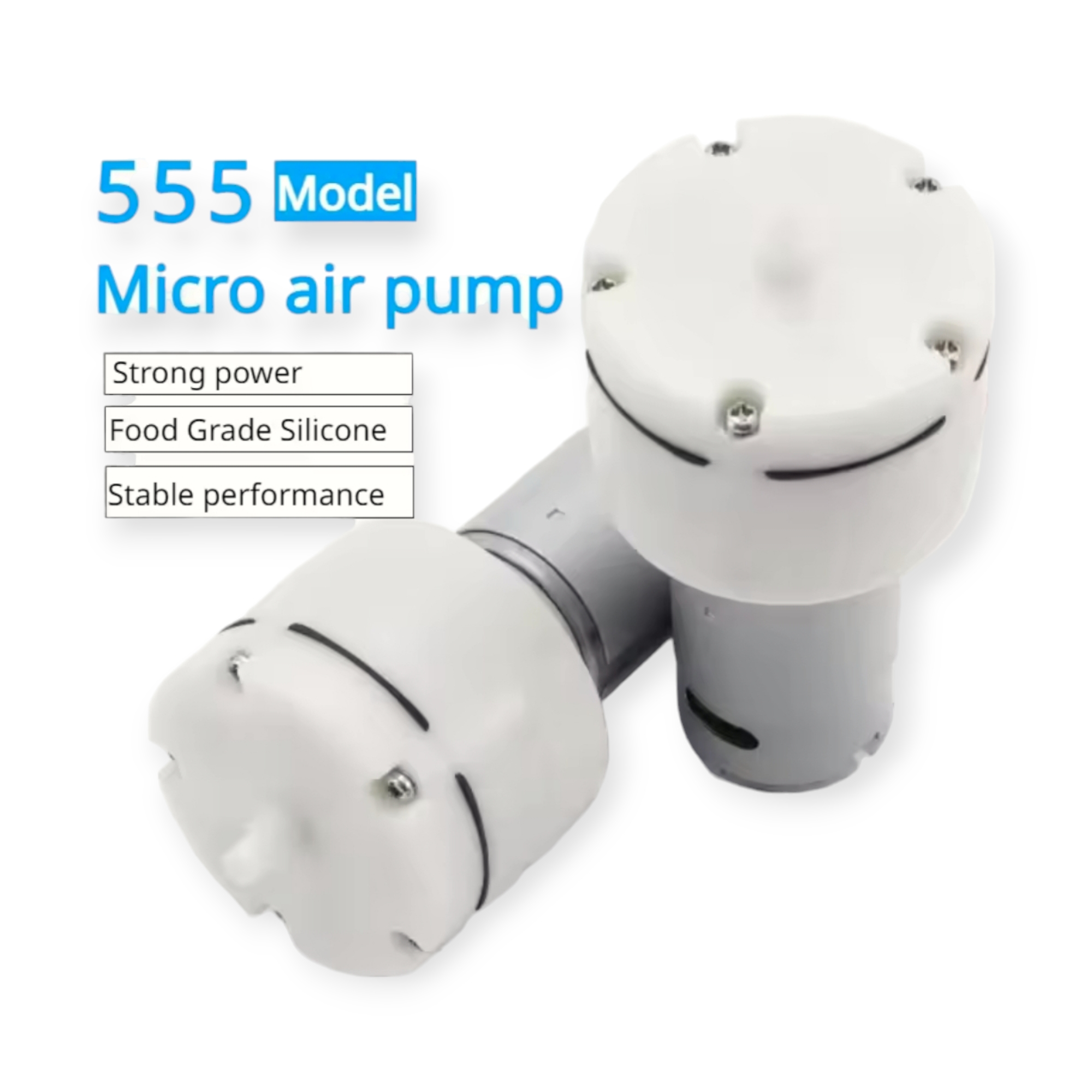 DC 12V Micro Vacuum Pump | 12W Low Noise Air Pump | Negative Pressure ...