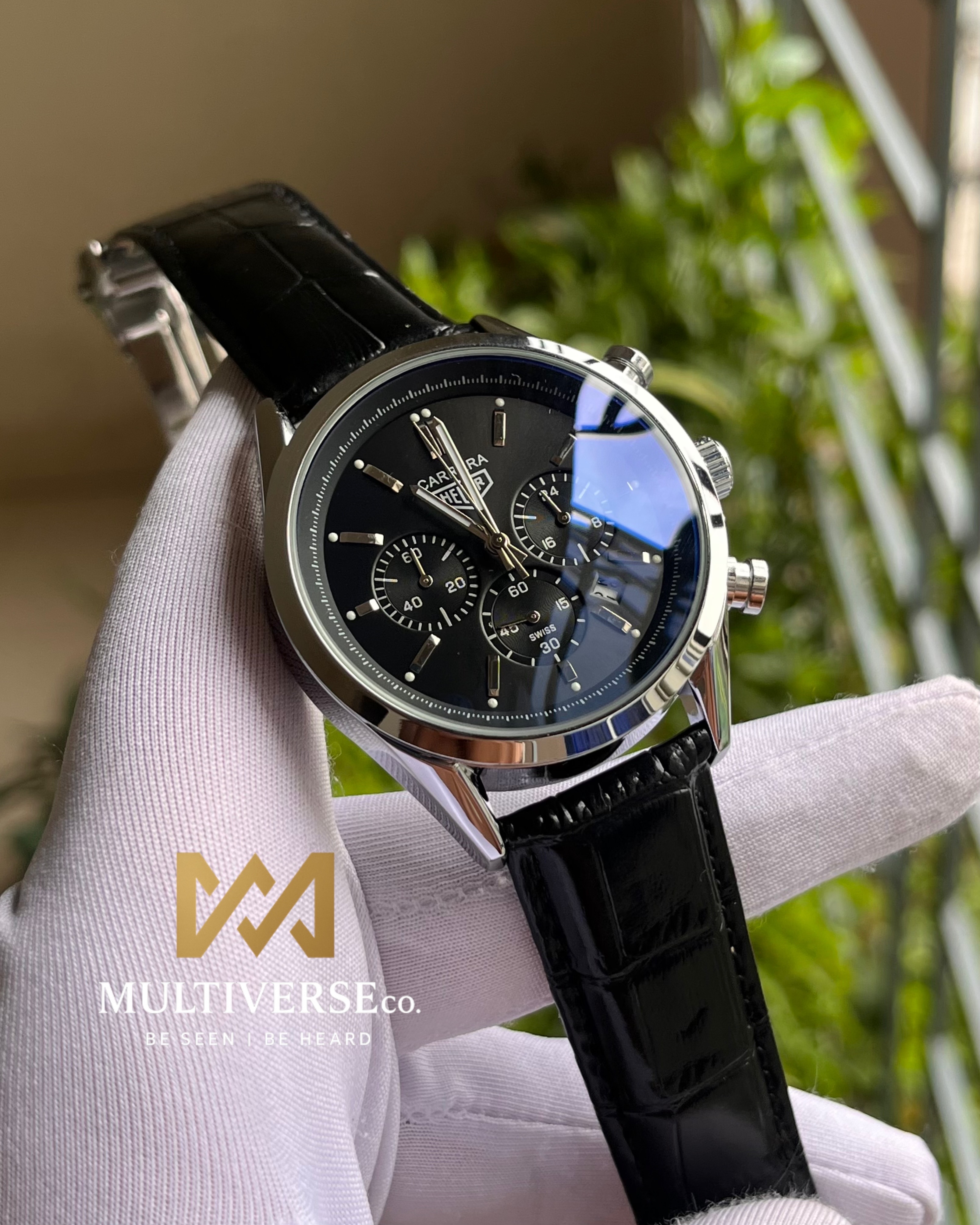 TAG BLACK BELT BLACK DIAL (AA) | WATCH MULTIVERSE