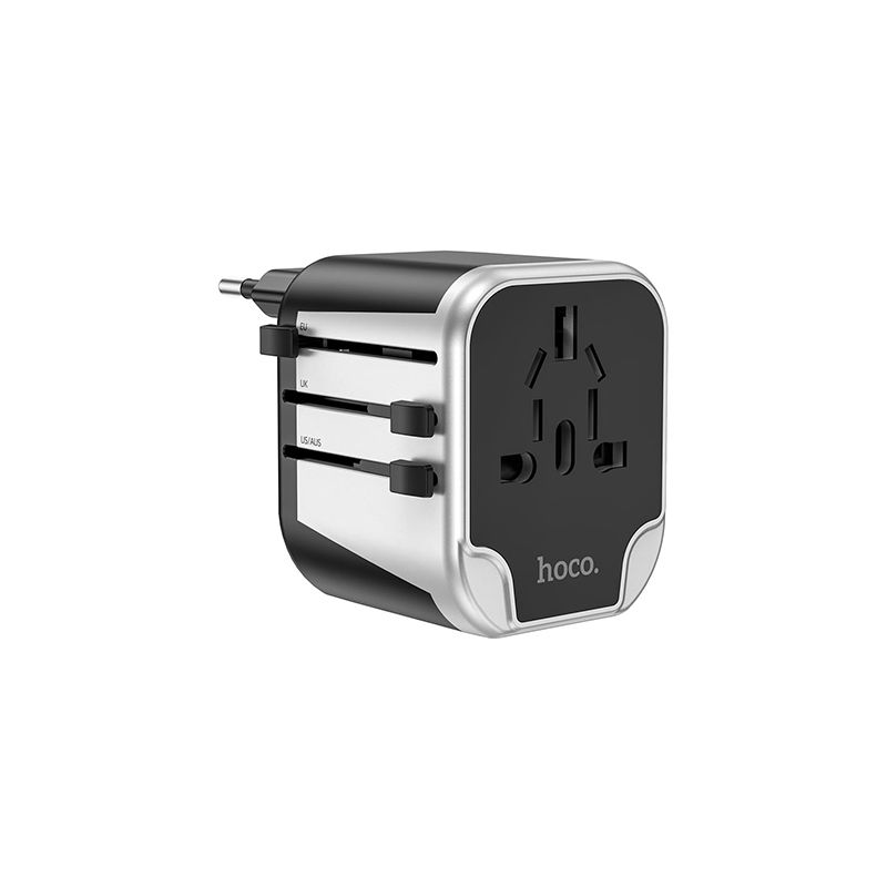 Hoco AC5 12W Universal Travel Adapter | TechTrove