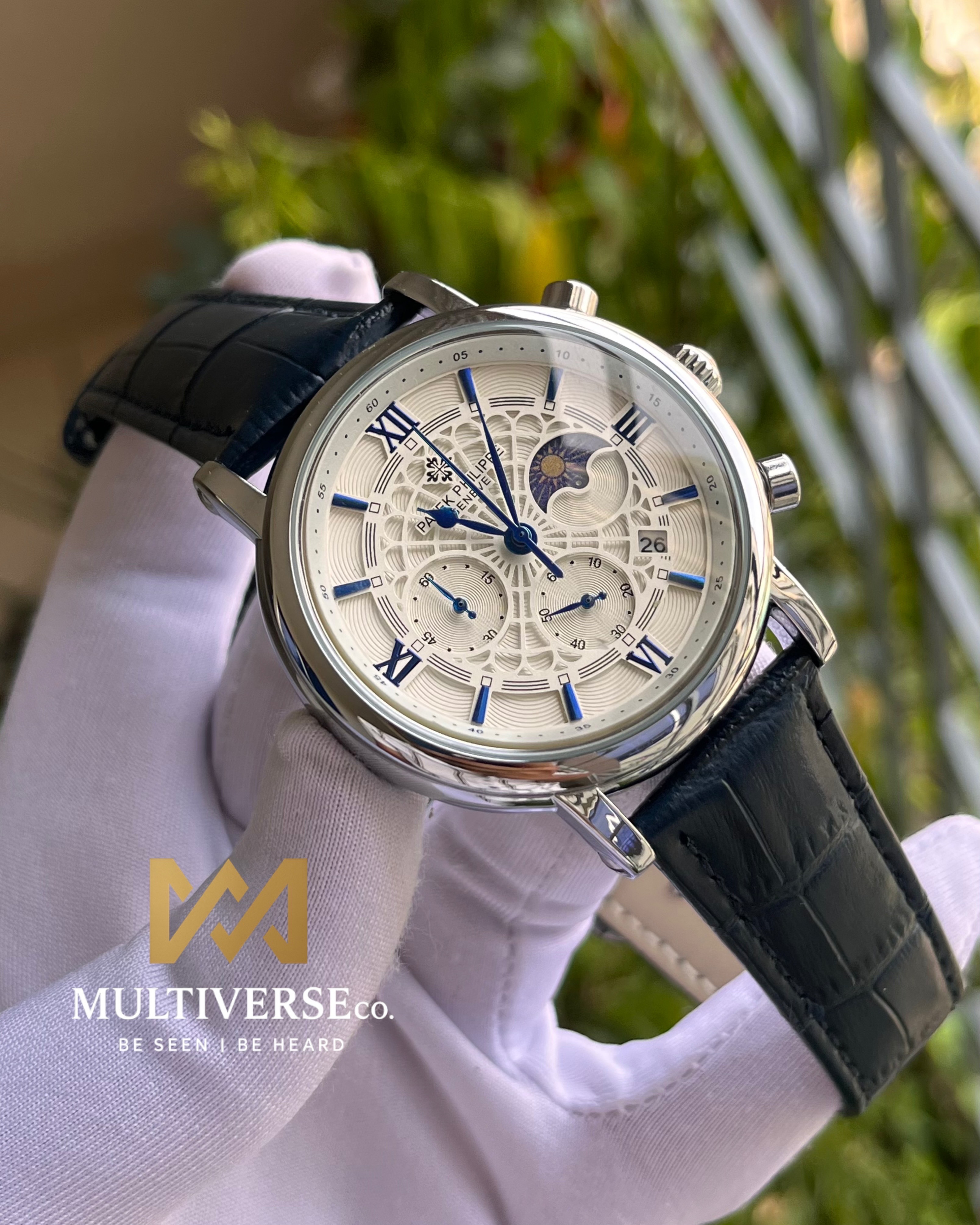 PP SPIDER DIAL TWO TONE BLACK BELT (AA) | WATCH MULTIVERSE