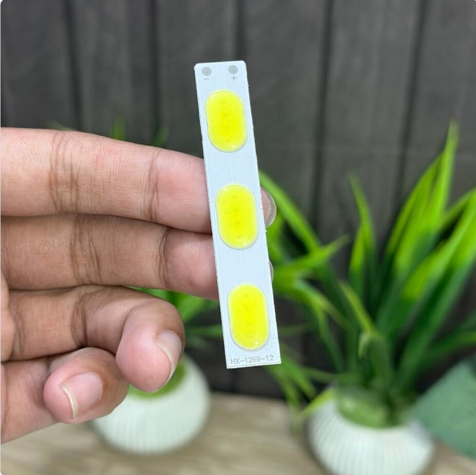 7W 4V Water Drop Shape COB LED Light Module for Super Bright ...