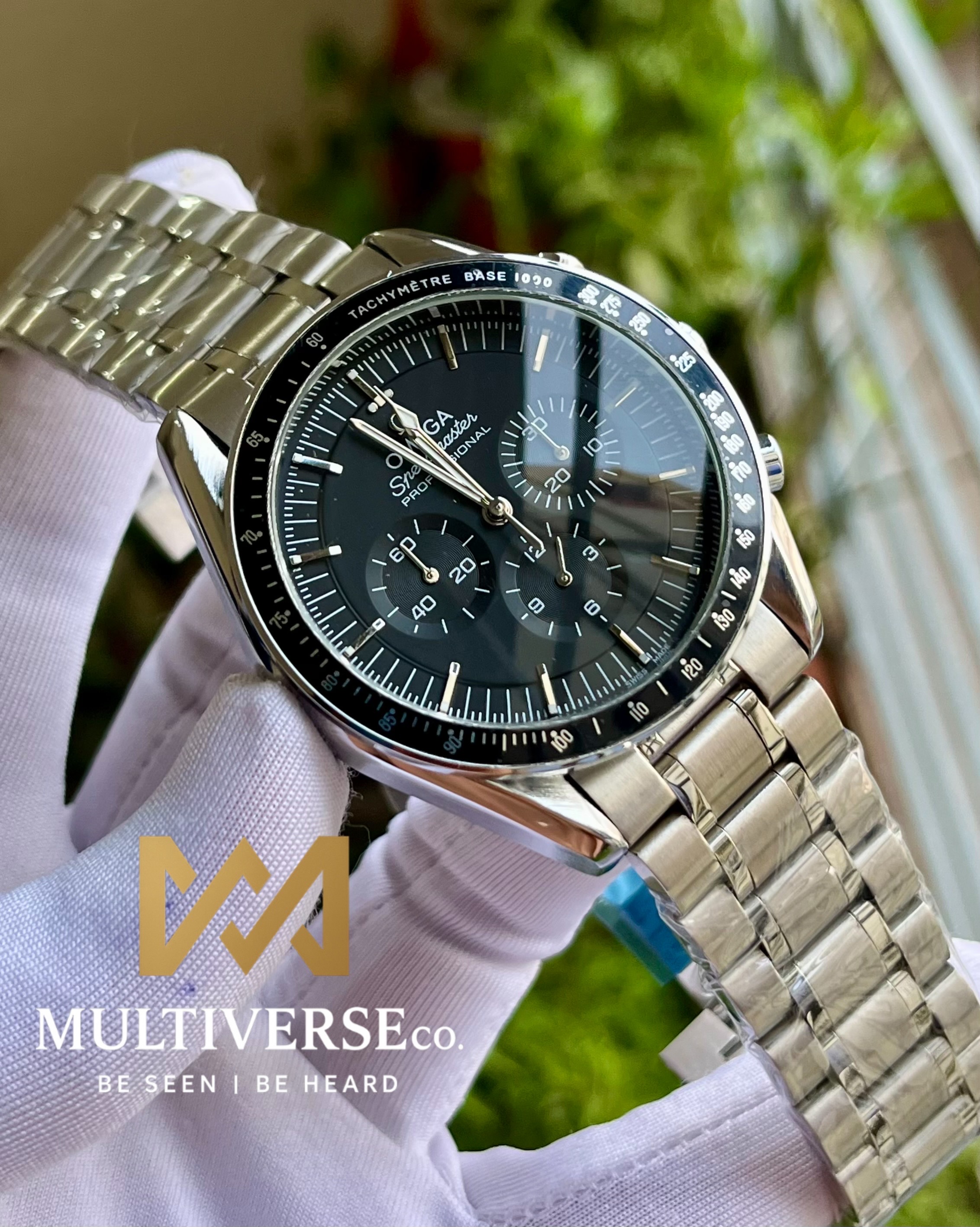 Omega Speedmaster Professional Silver-Black (AA) | WATCH MULTIVERSE