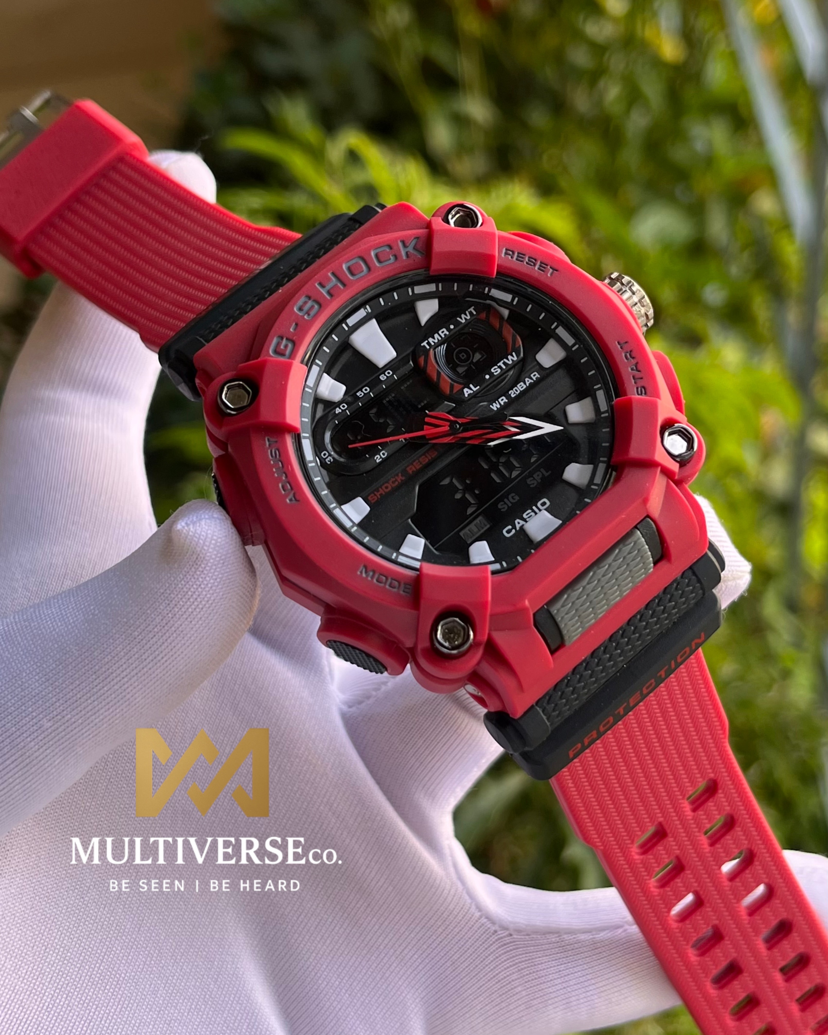 G-SHOCK WR20BAR RED (AA) | WATCH MULTIVERSE