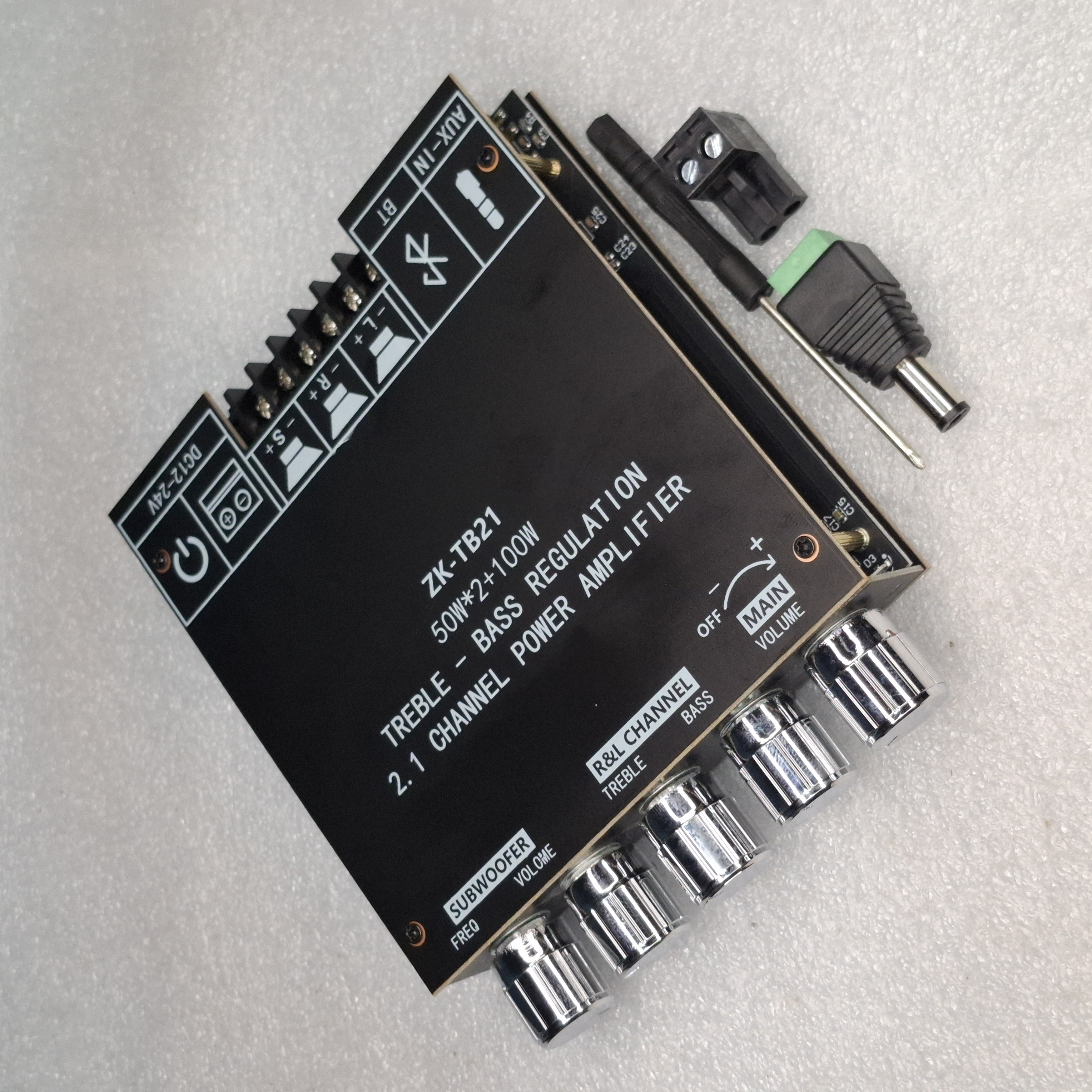 ZK-TB21 2.1 Channel Bluetooth Amplifier | Real Electronics