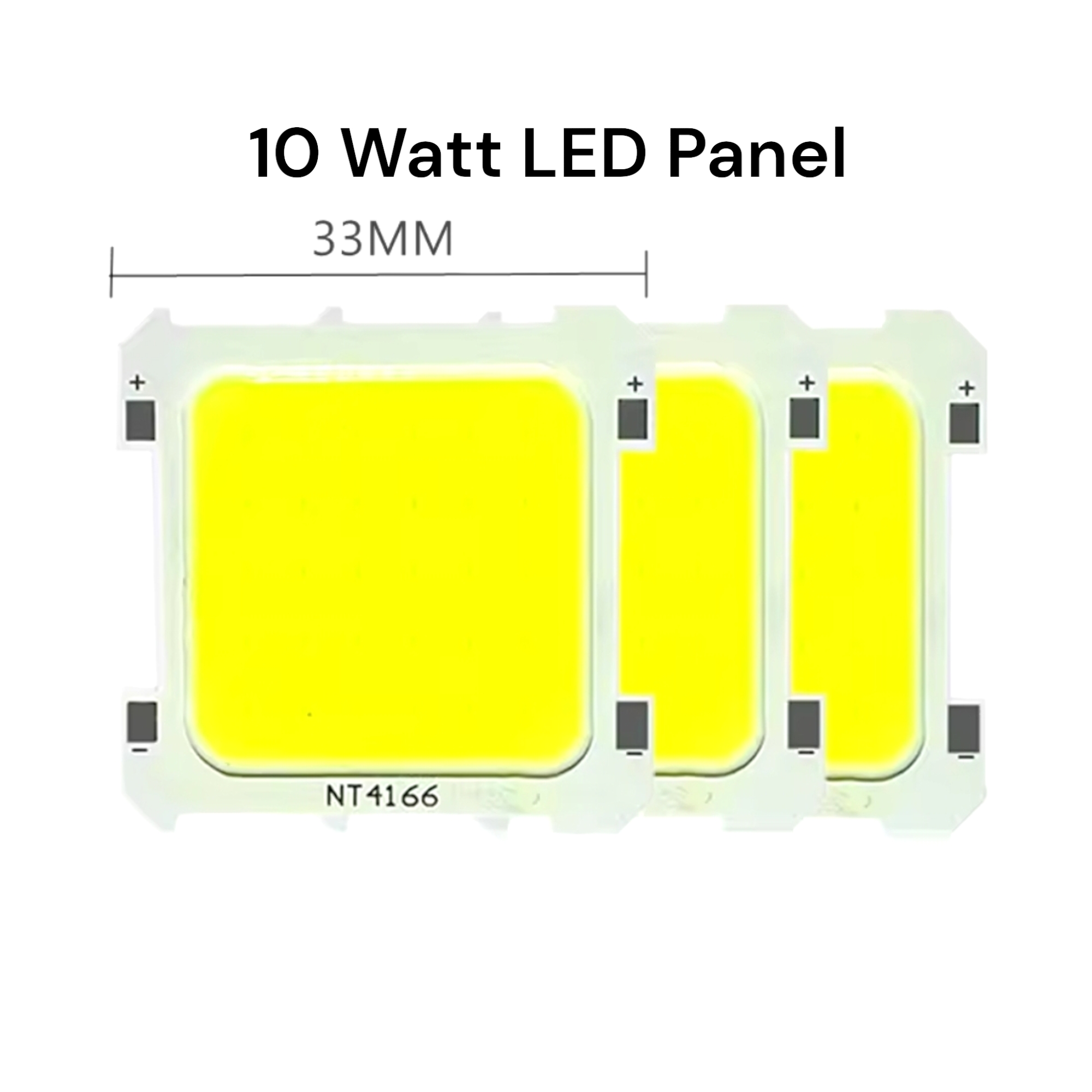 YD-30 10W White Mini COB LED Chip – 33x33mm – DC 3.7V/5V SMD Bead Light | Goo Gadget