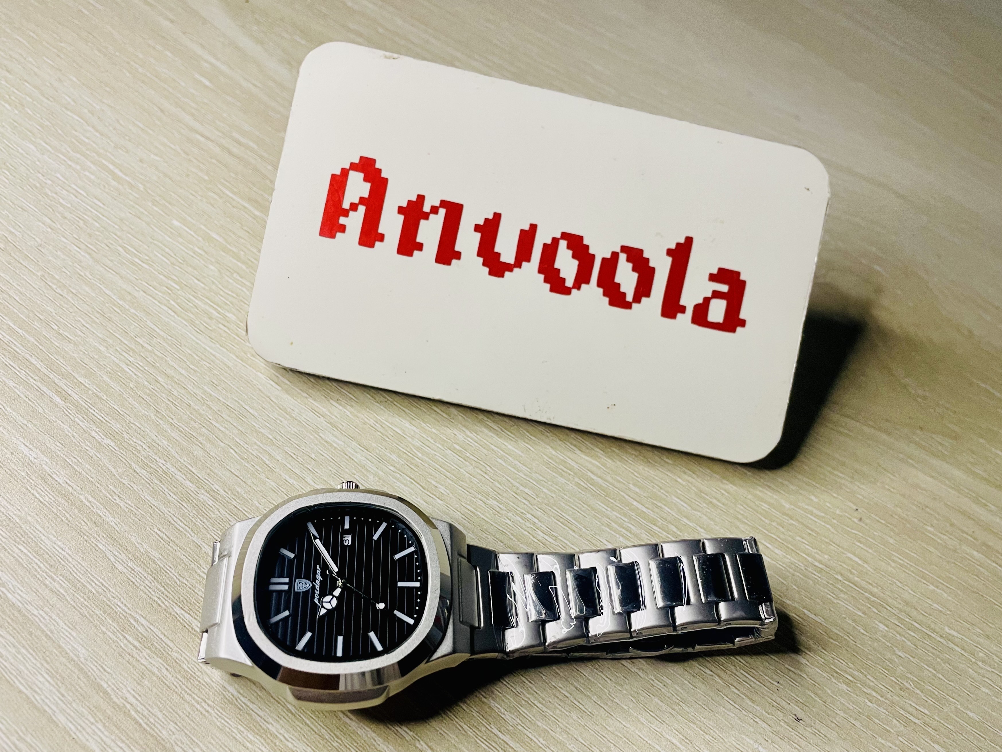 Poedagar 613 Premium Watch (Black) | Anvoola
