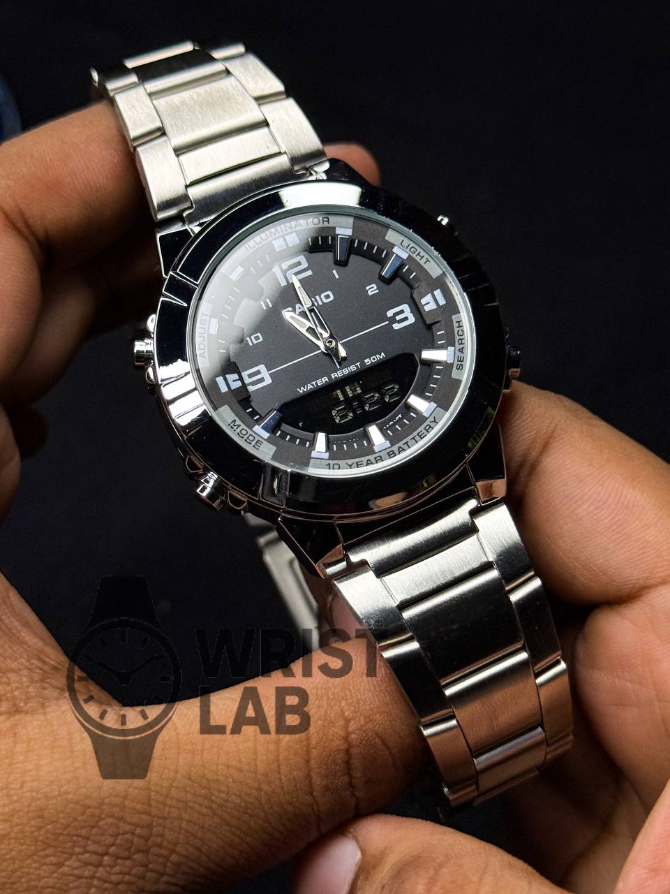 CASIO DUAL TIMMER BLACK DIAL | Wrist Lab BD