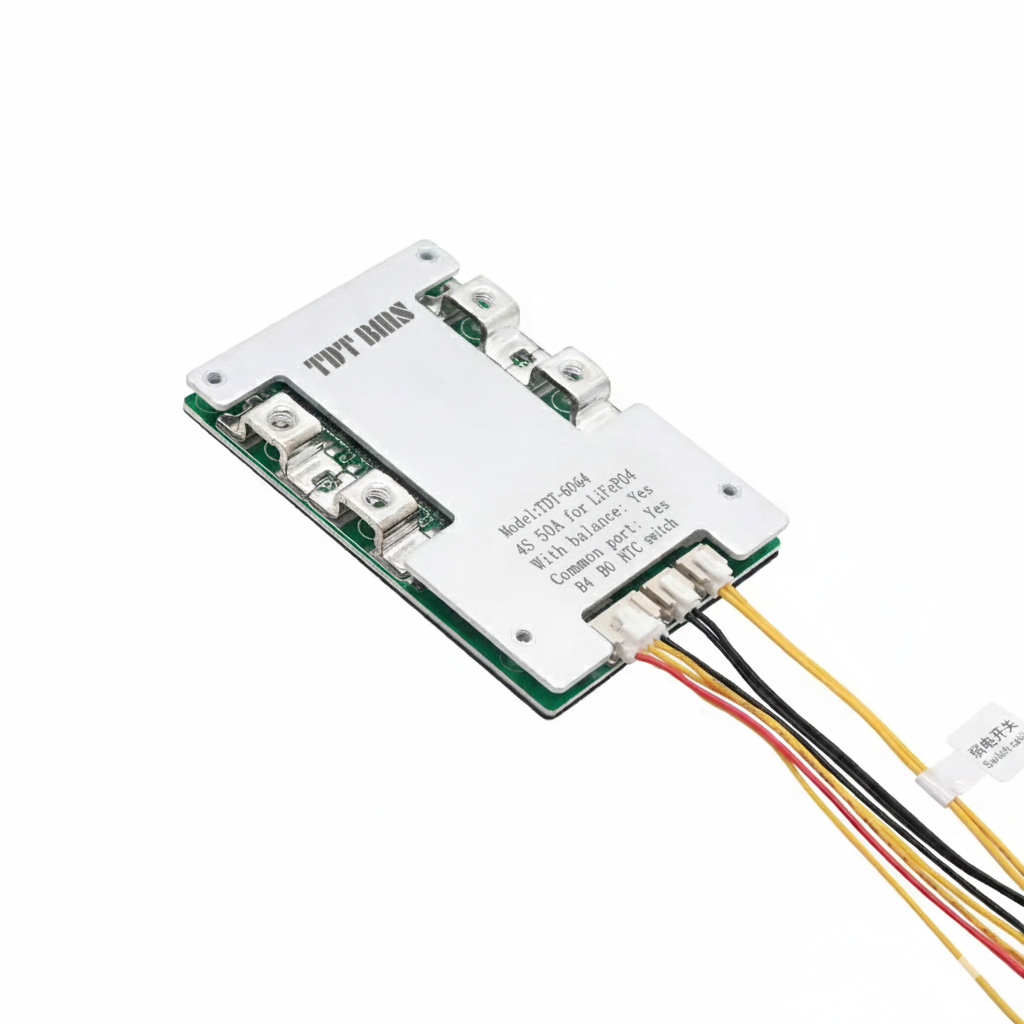 TDT bms 3.2V lifepo4 12v 4s 30A 50A 80A 100A common port with balance ...