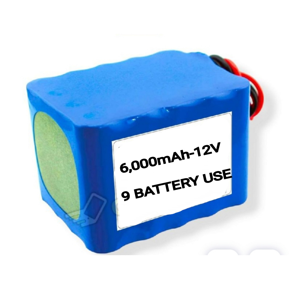 6,000mAh-12V Lithium-Ion Battery Pack | Goo Gadget