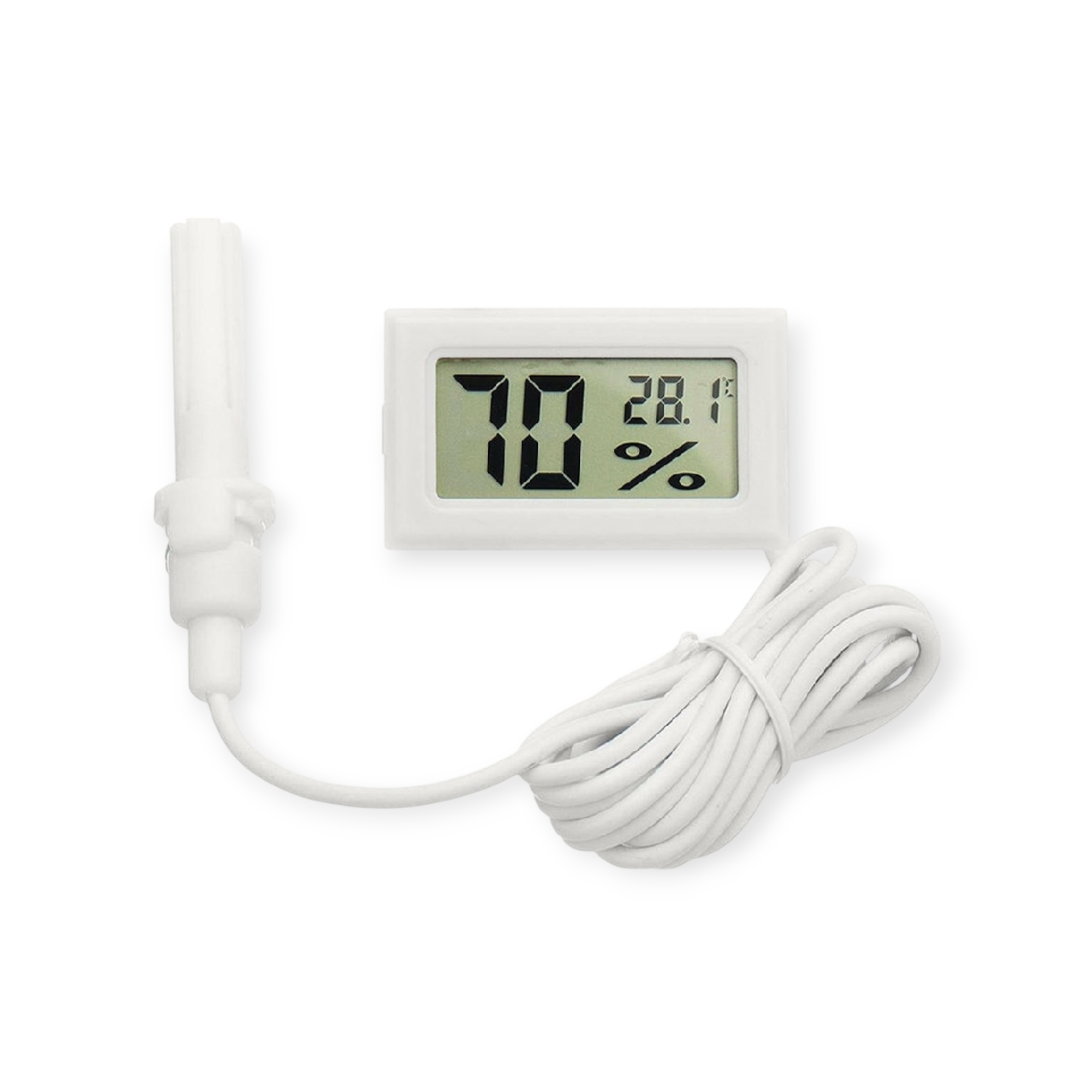 Digital LCD Mini Thermometer Hygrometer | Temperature & Humidity Meter ...