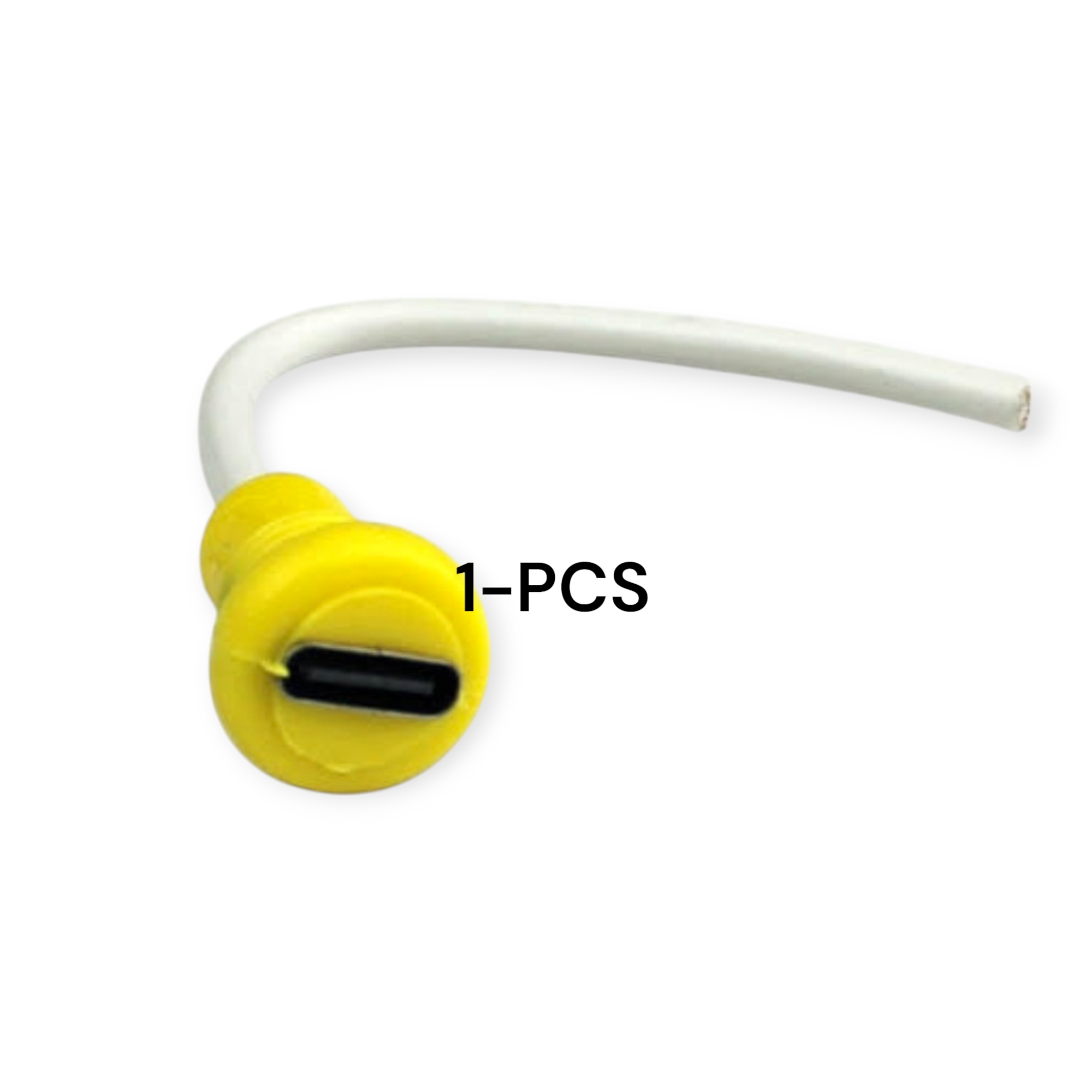 Type-C Female Connector with Attached Wire | USB-C Socket to Open End ...