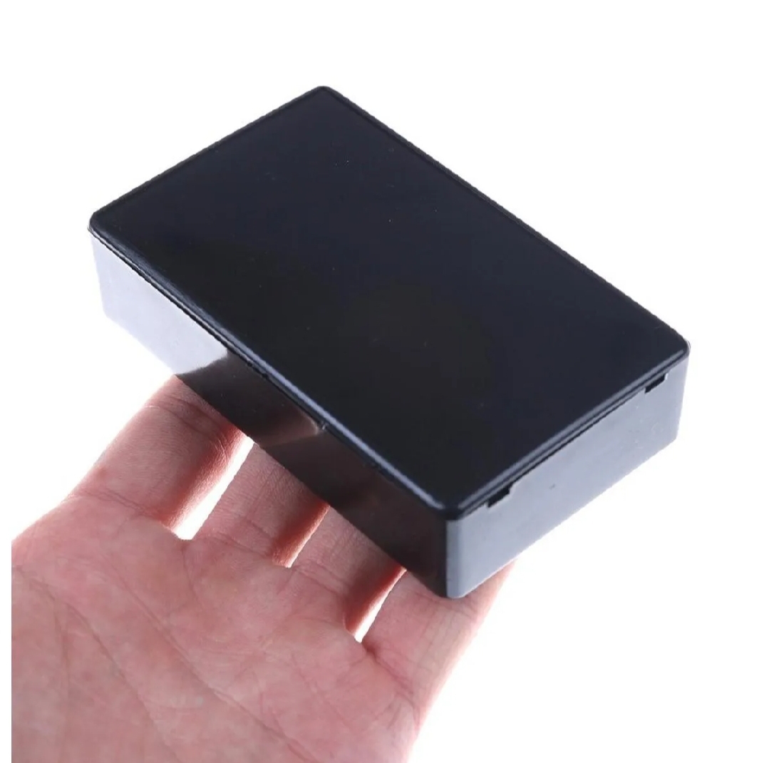 100x60x25mm Black Plastic Project Box | ABS Enclosure Junction Case for ...