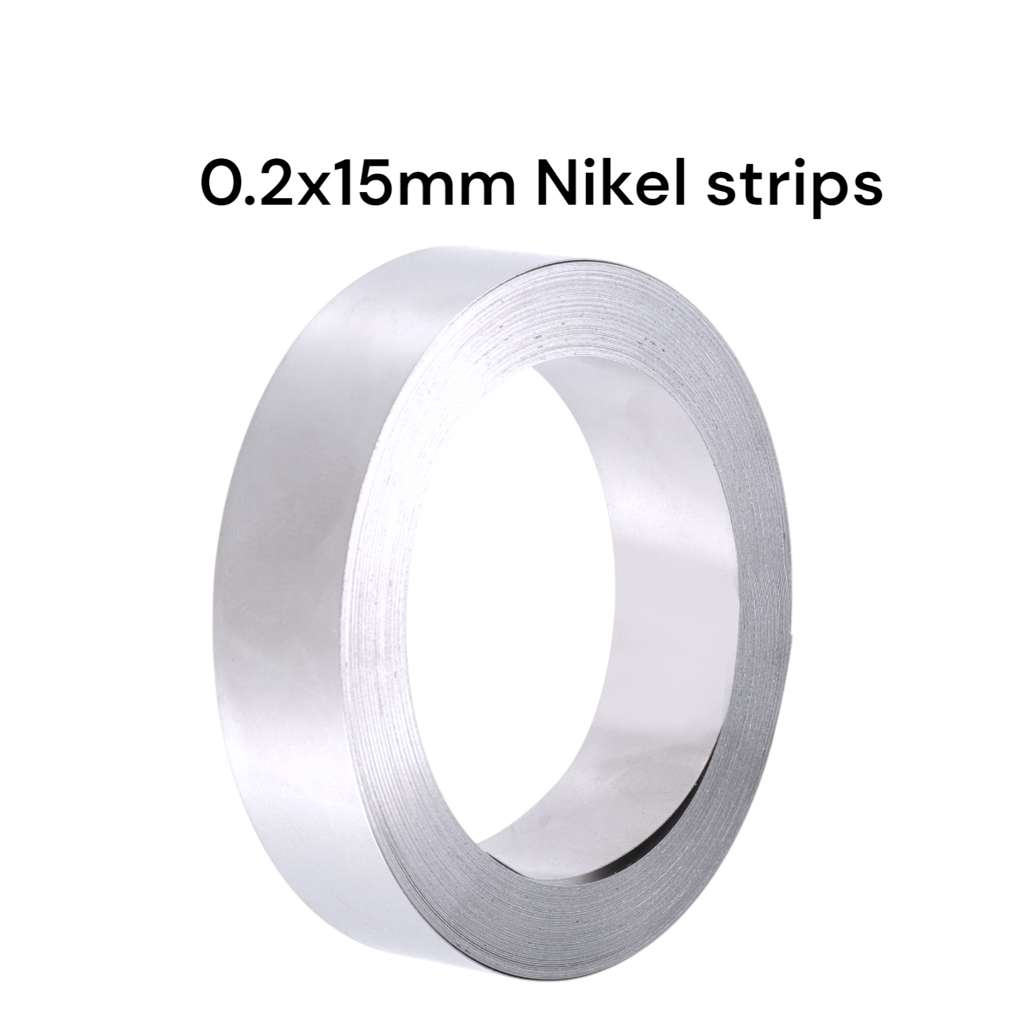 1ft 0.2×15mm Pure Nickel Strip | Heavy-Duty High Conductivity Welding ...