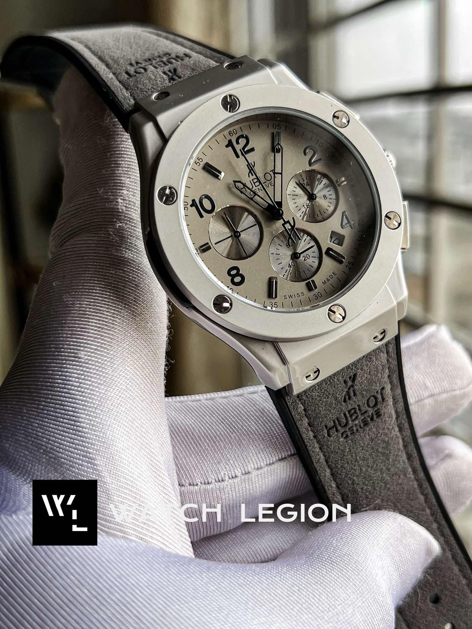 HUBLOT BB GREY BELT VELVET TEXTURE V2 | Watch Legion BD