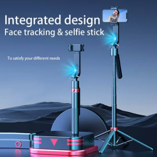 Q 185 TRACING GIMBLE SELFIE STICK | TechTrove