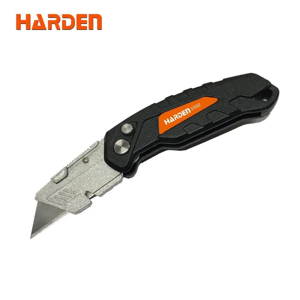 HARDEN Folding Anti Cutter 165mm with 5Pcs Refill, Multi Hand Cutting ...