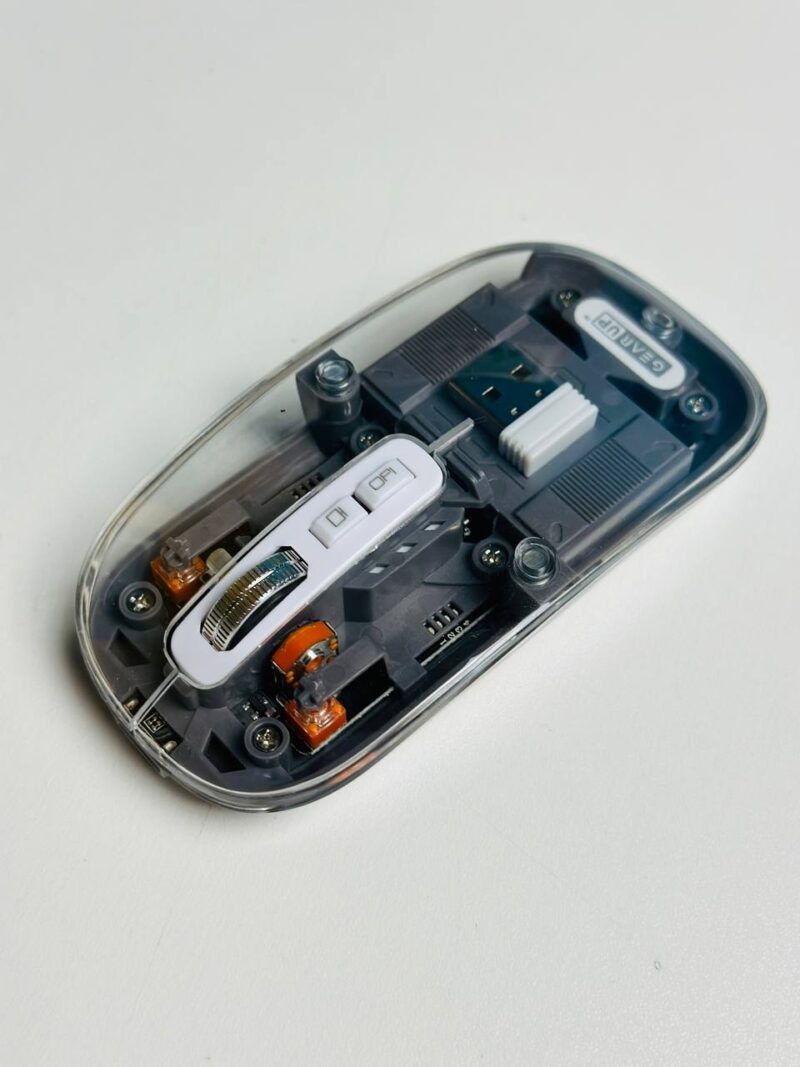 Transparent Bluetooth Magnetic Wireless Mouse | BD Giftbox