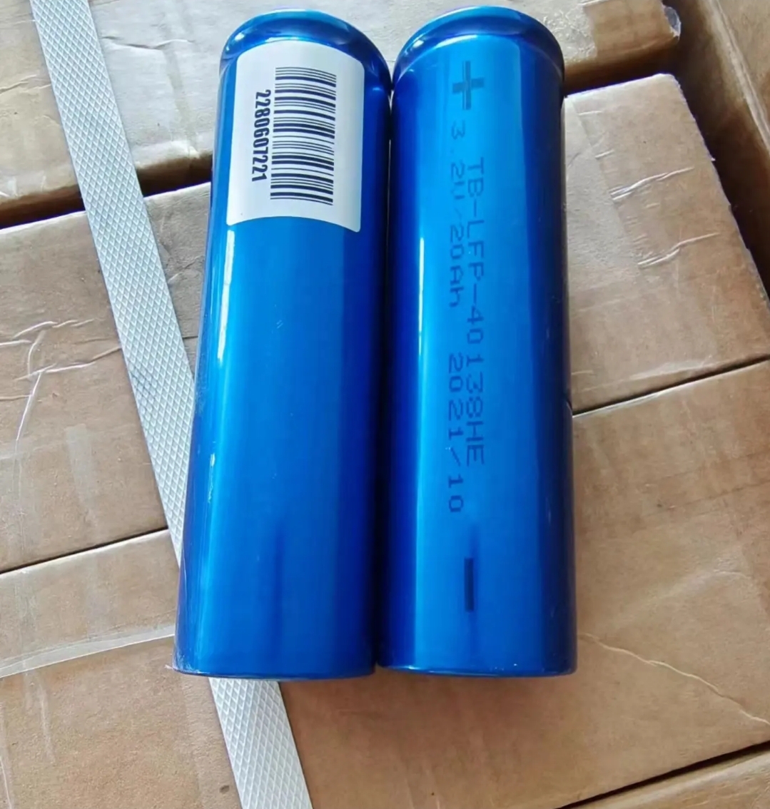 Use Cylindrical LiFePO4 40138 3.2V 20Ah Lithium Iron Phosphate Battery ...