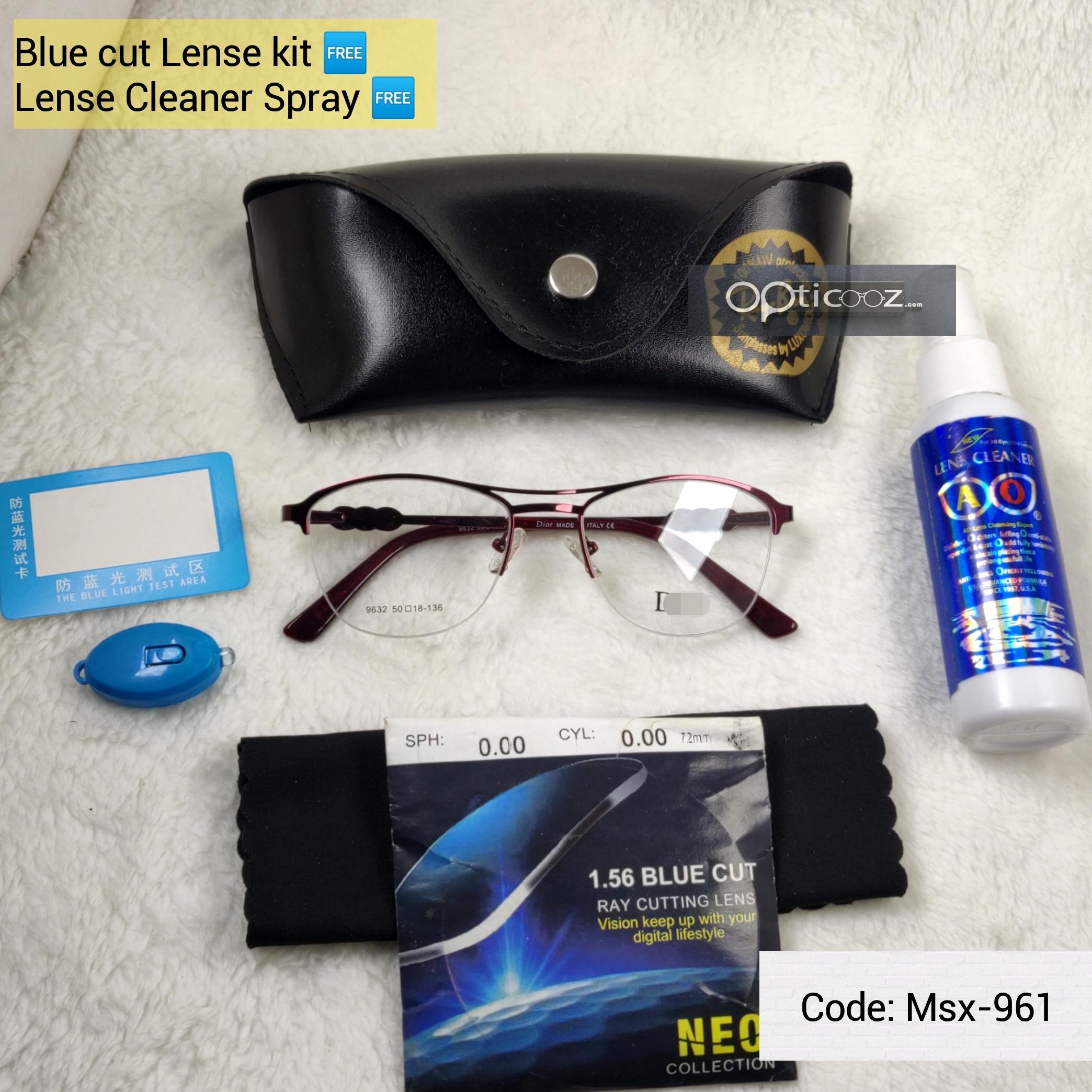 Blue cut eyeglass msx961 | Opticooz
